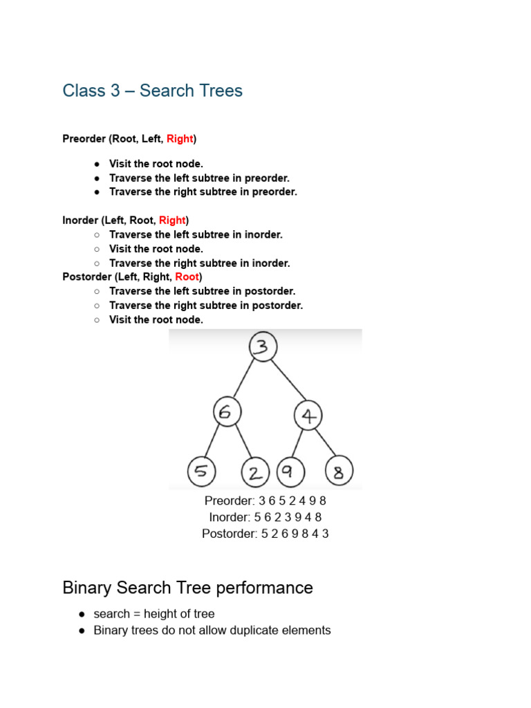 Ch-3: Search Trees | PDF | Algorithms | Algorithms And Data Structures Ch-3: Search Trees | PDF | Algorithms | Algorithms And Data Structures