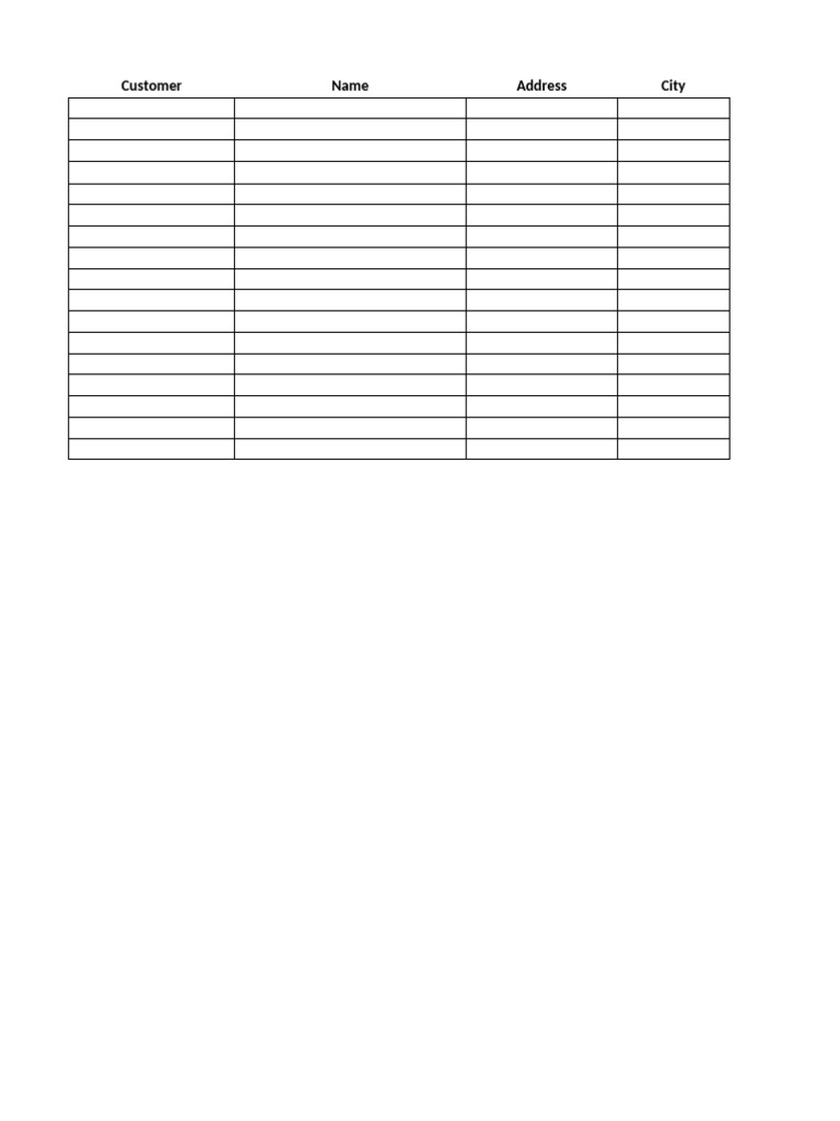 Excel Sheet I Created | PDF