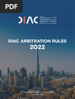 DIAC Fees and Costs Overview 2025 | PDF | Arbitral Tribunal | Arbitration