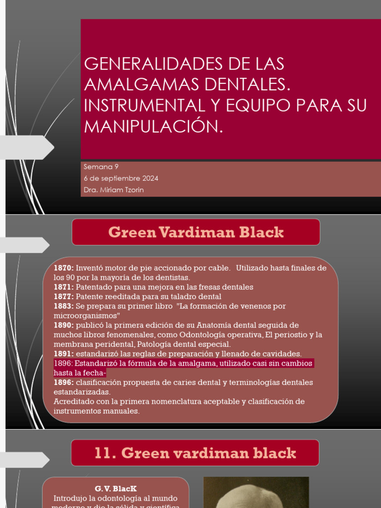 Composición y Tipos de Amalgamas Dentales | PDF | Aleación | Estaño