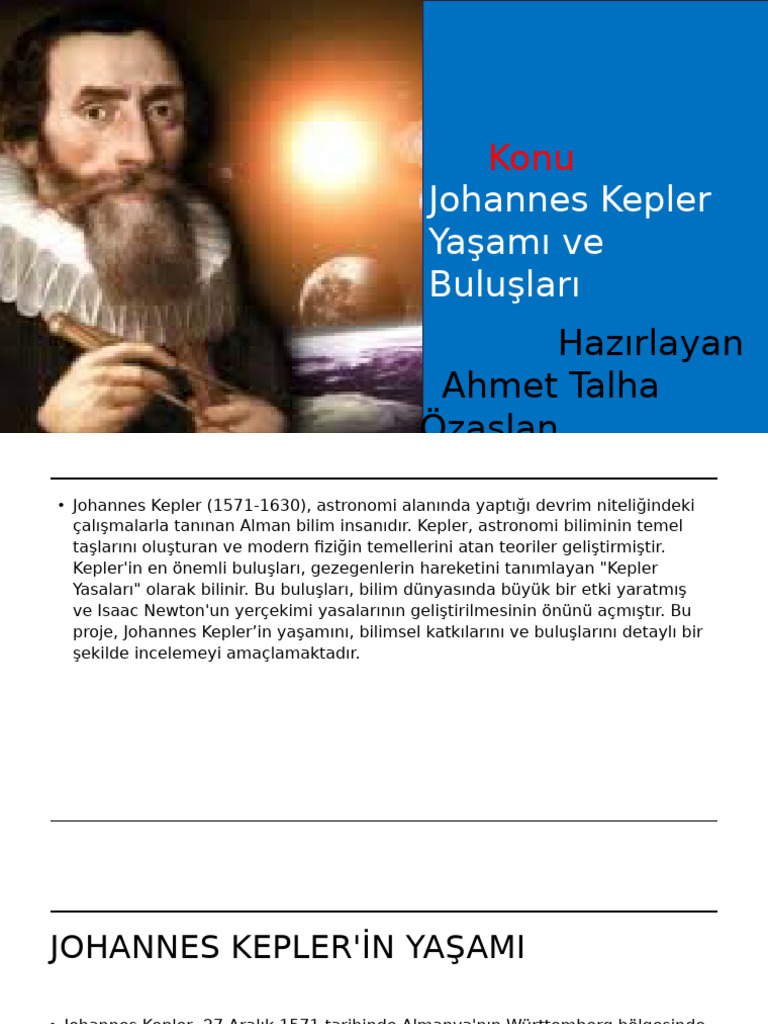 Johannes Kepler | PDF
