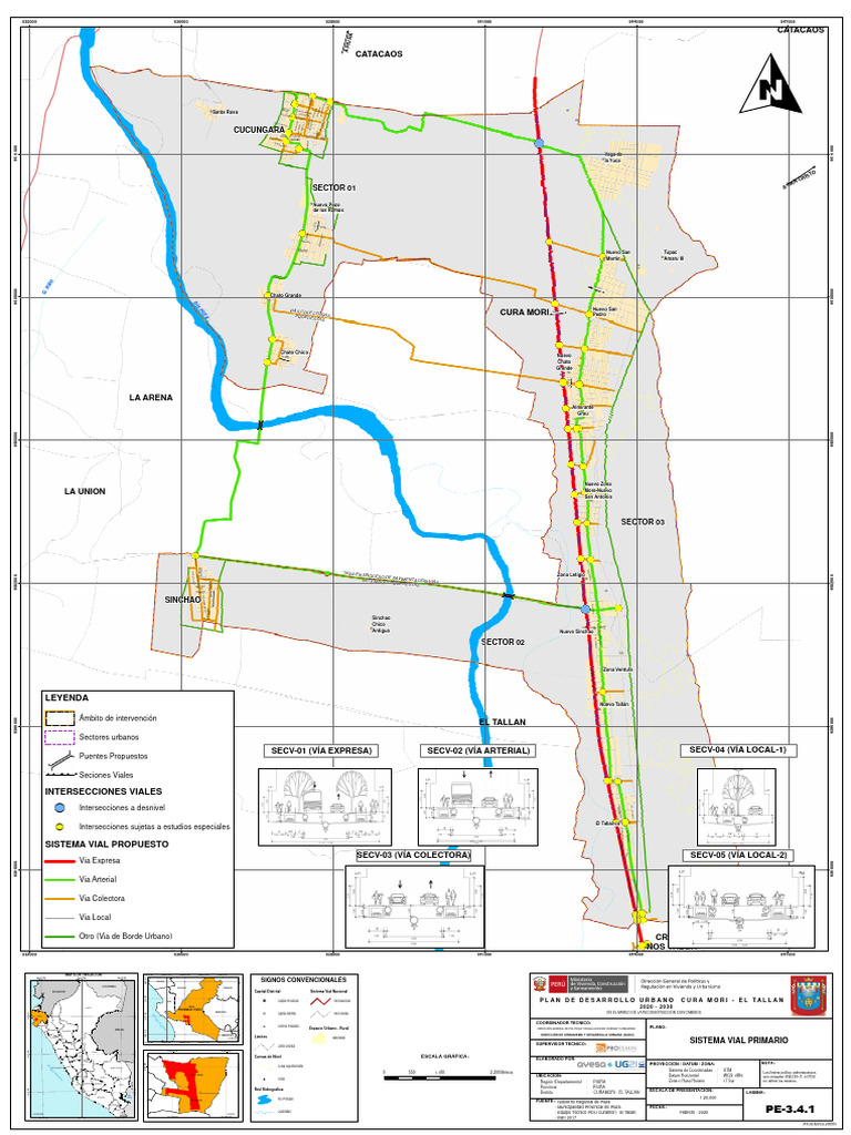 Mapa Urbano Cura Mori-El Tallán | PDF