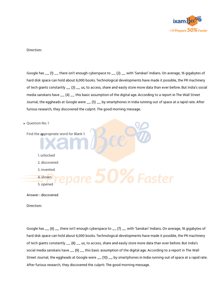 IBPS SO AFO - IT - HR Prelims 2023 Memory Based Paper | PDF | Central Banks | Sustainability