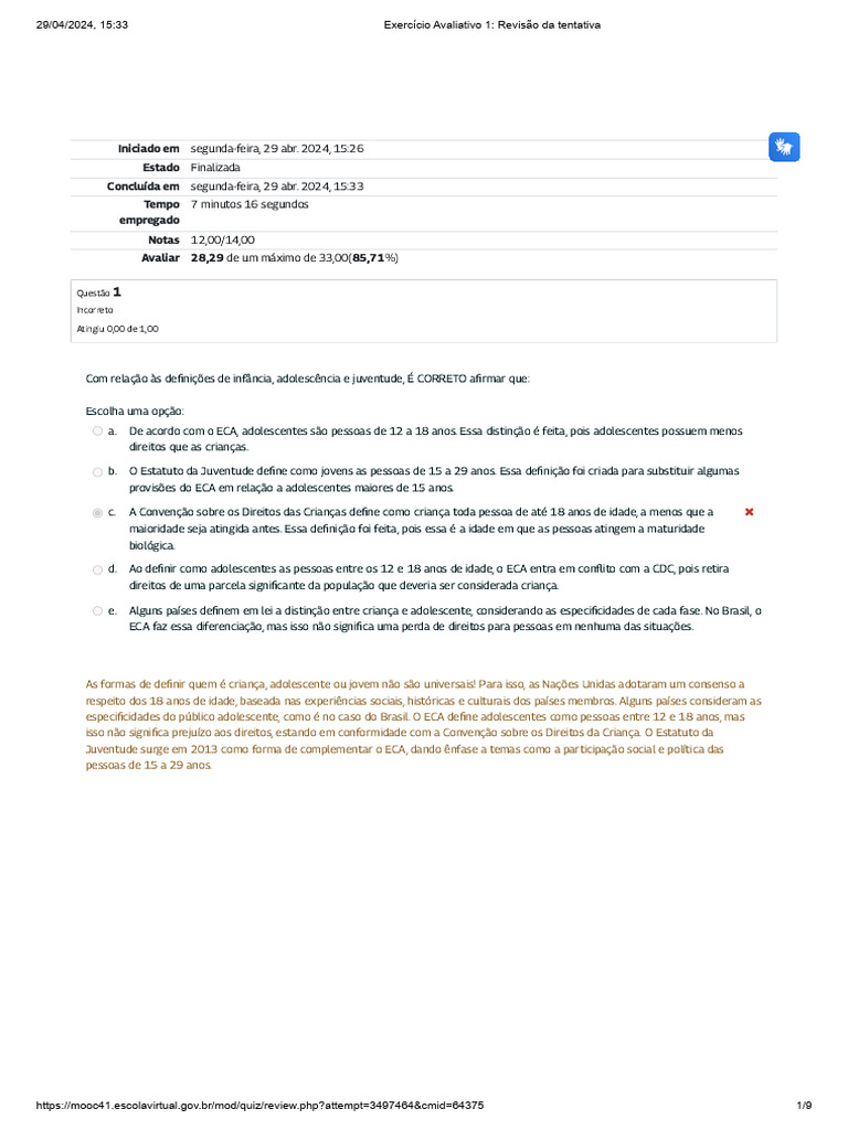 Atividade 01 | PDF | Refugiado | Adolescência