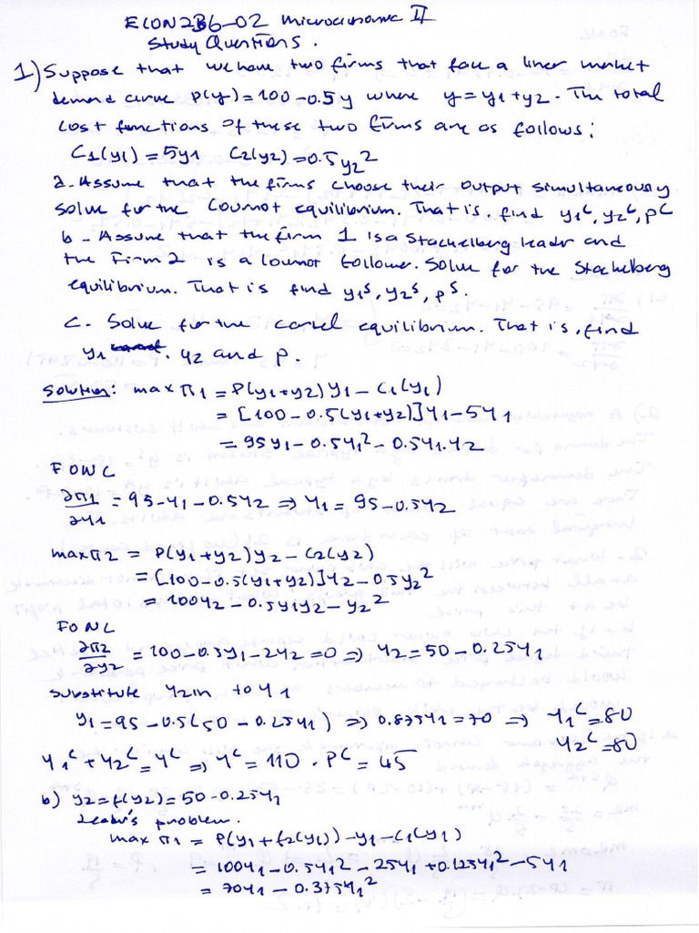 Study Questions-2 | PDF