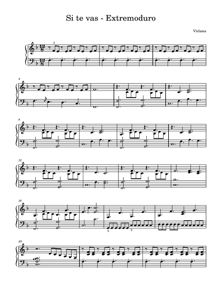 Si Te Vas - Extremoduro | PDF