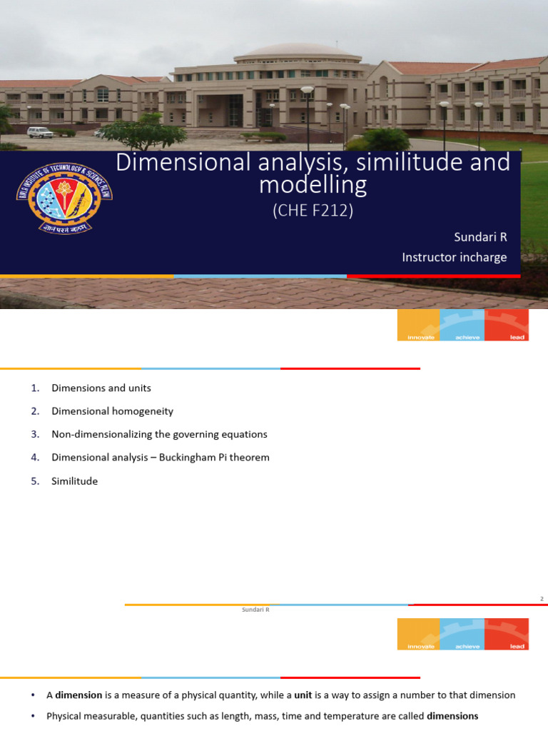 Dimensional Analysis and Modelling | PDF | Fluid Dynamics | Physics