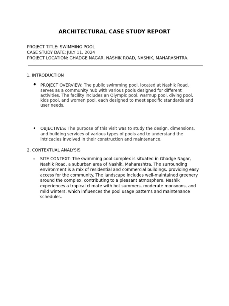 Case study report 1 | PDF | Filtration