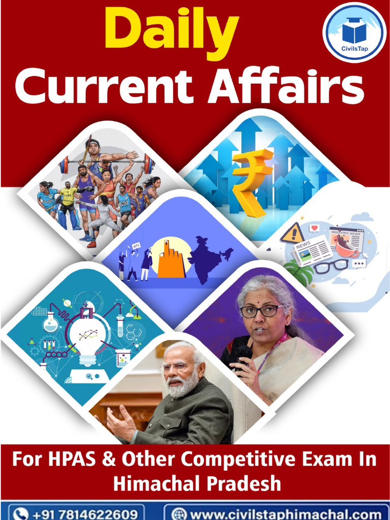 Prelims Current Affairs 23 - 09-24 | PDF | Business
