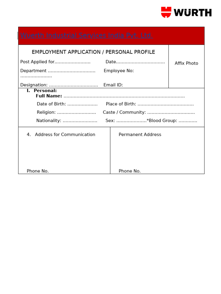 Bon Secours College Job Application Form | PDF | Career & Growth ...