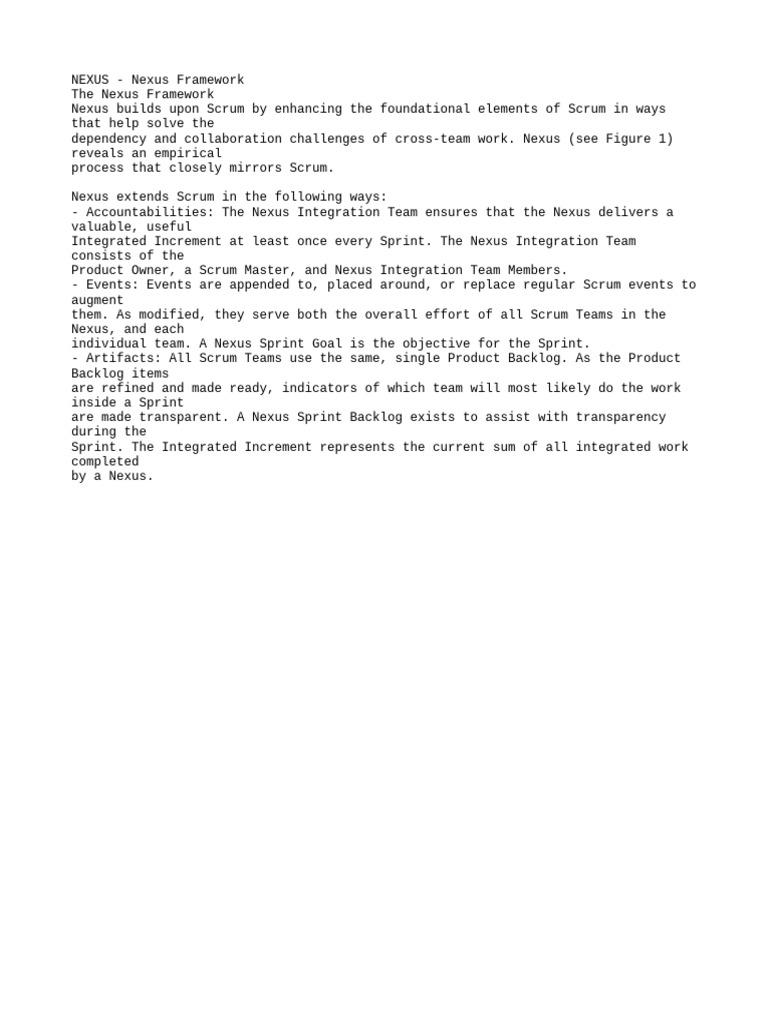 Nexus Framework | PDF | Art | Computers