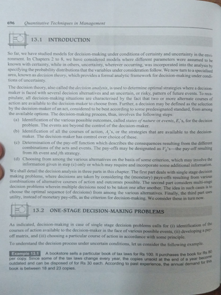 Decision Theory | PDF | Risk | Decision Making