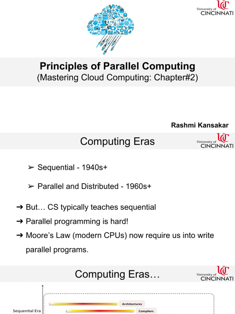 W3C1 Principles of Parallel Computing | PDF | Parallel Computing | Graphics Processing Unit