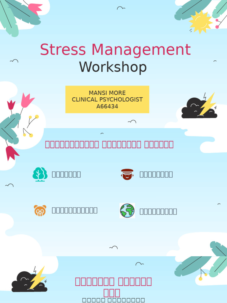 Mindfulness and Stress Management Workshop | PDF | Planets | Jupiter
