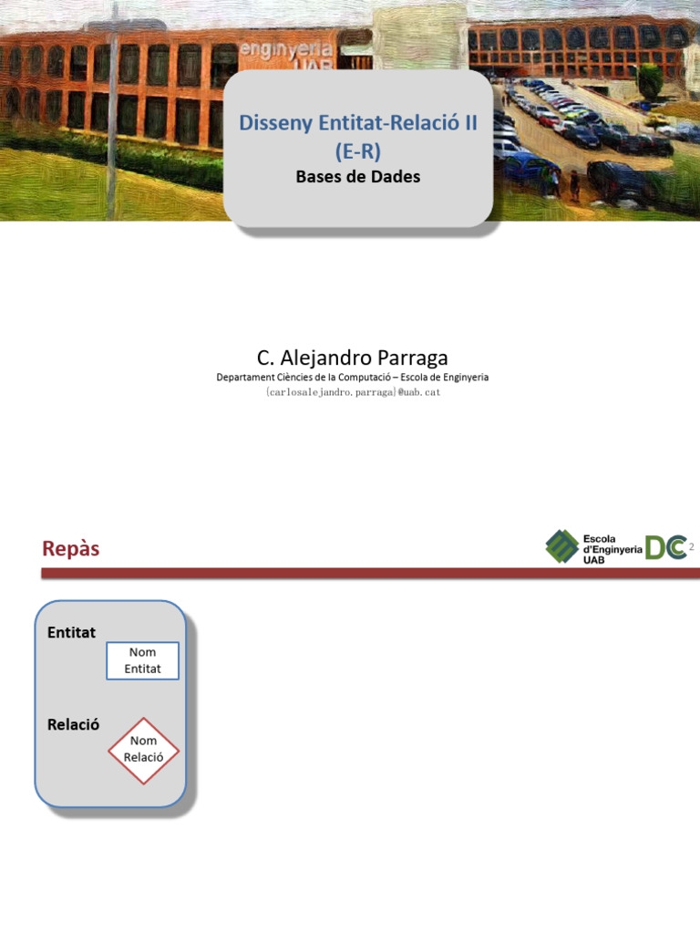 TE3.2 Disseny ER 2 | PDF