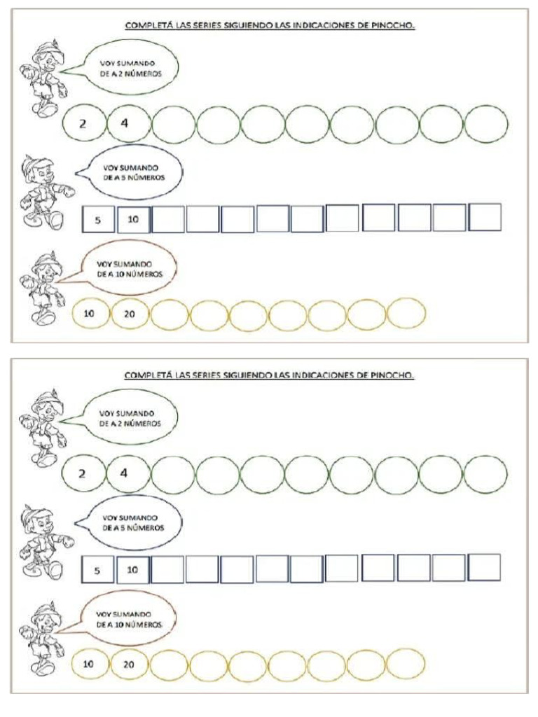 Completar La Series | PDF