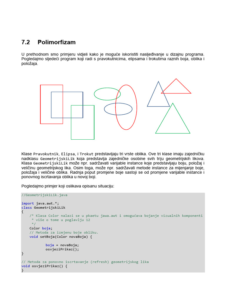Java1-Polimorfizam 04 | PDF