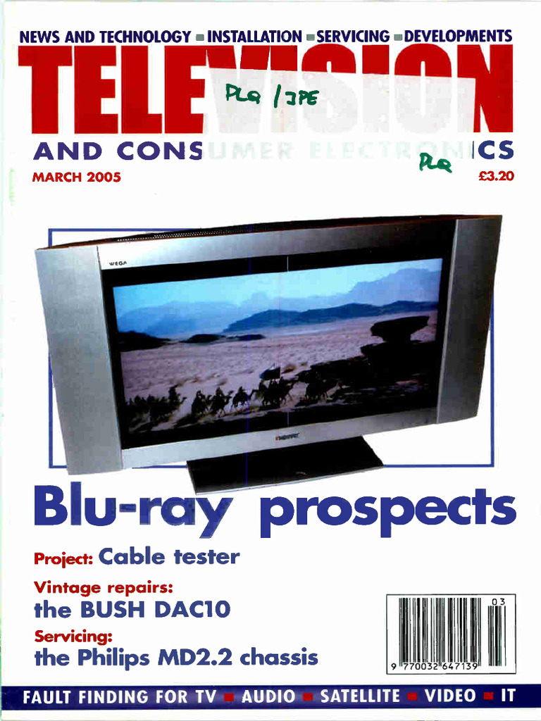 2005 Television Repair and Services | PDF