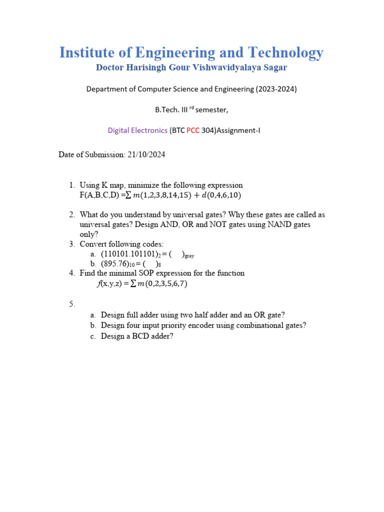 De Assignment Unit1,2 | PDF | Teaching Methods & Materials | Computers
