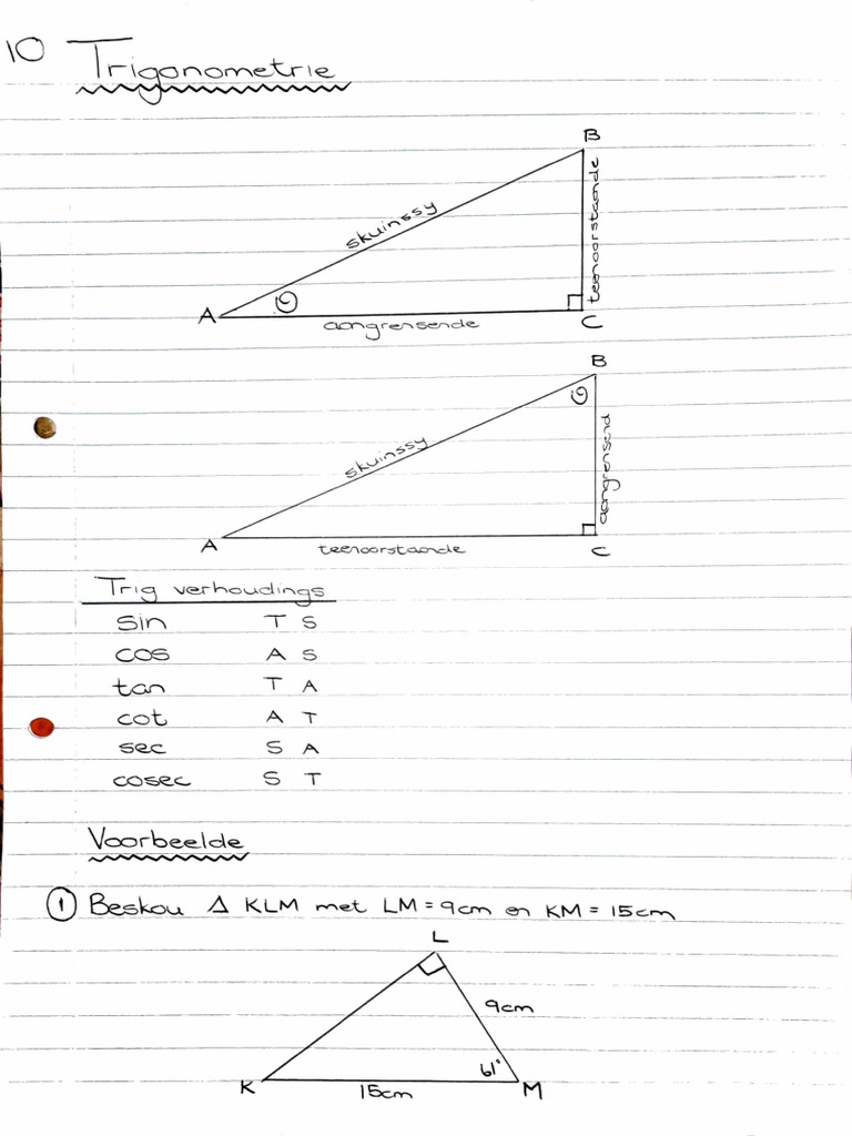 GR 10 Trigonometrie | PDF