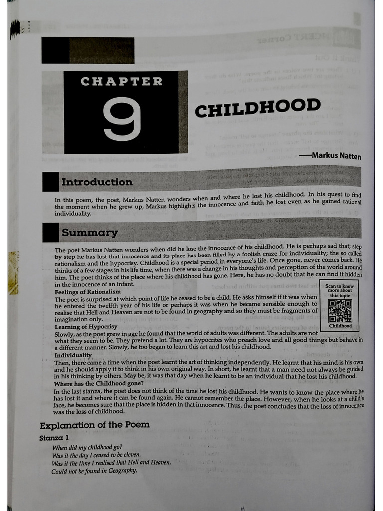 Childhood | PDF