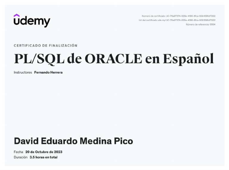 PL SQL DE ORACLE | PDF PL SQL DE ORACLE | PDF