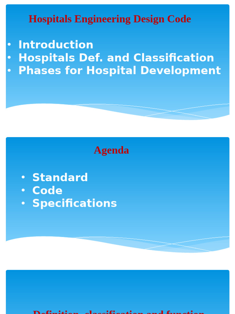 Hospitaldesign Final PartA | PDF | Hospital | Joint Commission