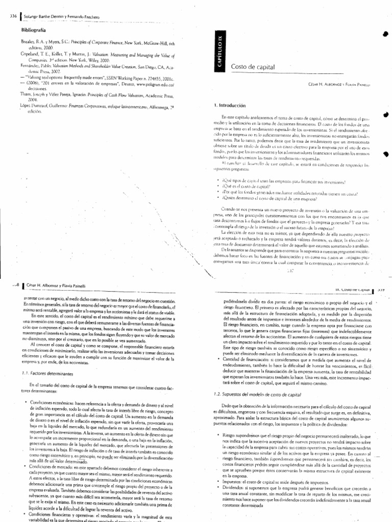 CA - Cap. 9 y 12 | PDF | Business | Inflación