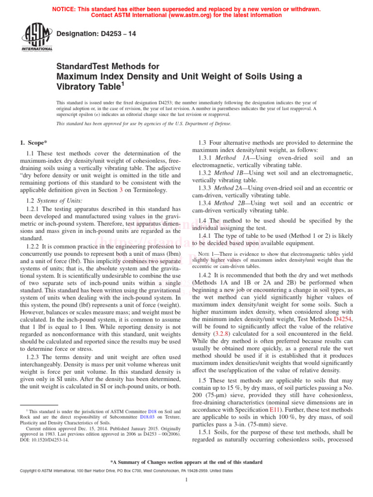 ASTM-D4253-14 | PDF | Density | Significant Figures