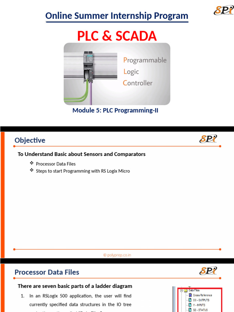 Ladder Programming-2 | PDF | Programmable Logic Controller | Central Processing Unit