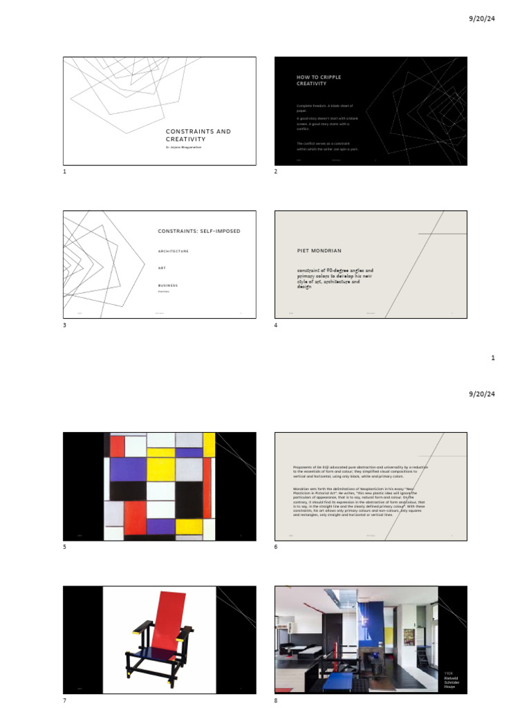 Handouts - Constraints and Creativity | PDF | Cognition | Cognitive Science