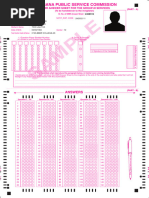 OMR Sheet 50 Questions AnswerOptionsLabeled | PDF