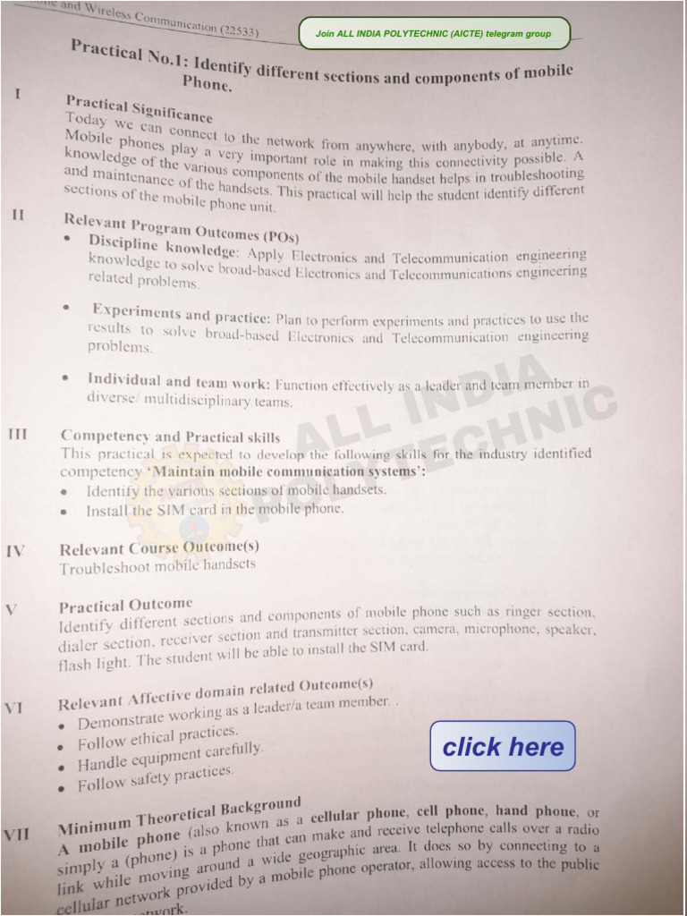 MWC Solved Manual EJ5I (Join AICTE) | PDF