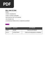 Tank To Vessel Injection Agreement (TTVIA) | PDF | Indemnity | Chemical ...
