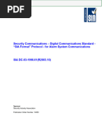 SIA DC-09 Internet Protocol Event Reporting 2021 | PDF | Transmission ...