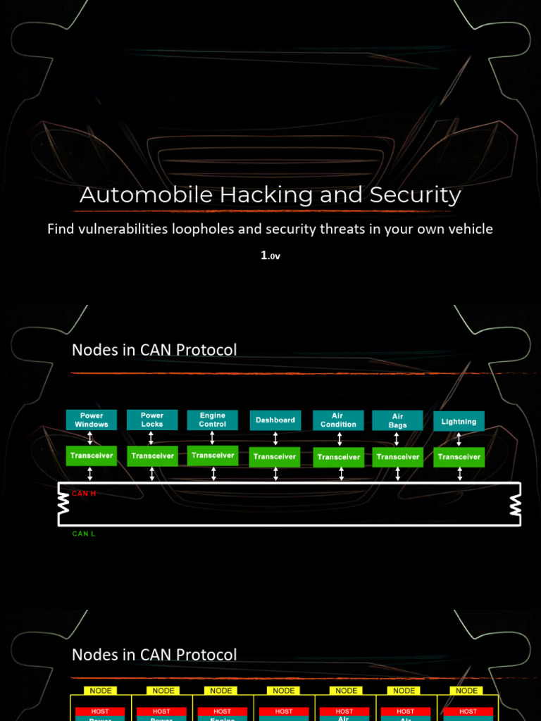 4.1 04-Nodes in CAN Protocol | PDF