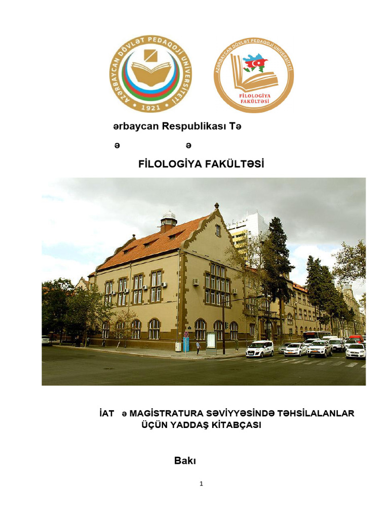 Telebe Yaddas Kitabcasi 30.09.2020 | PDF