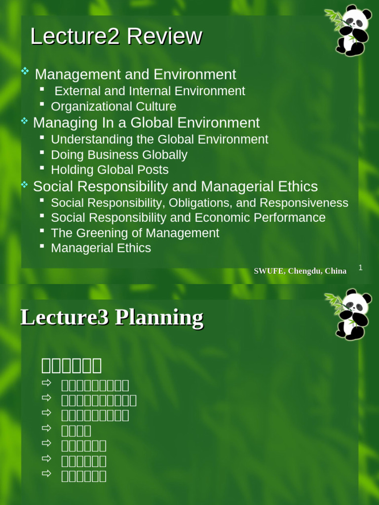Lecture3 Planning E-C | PDF