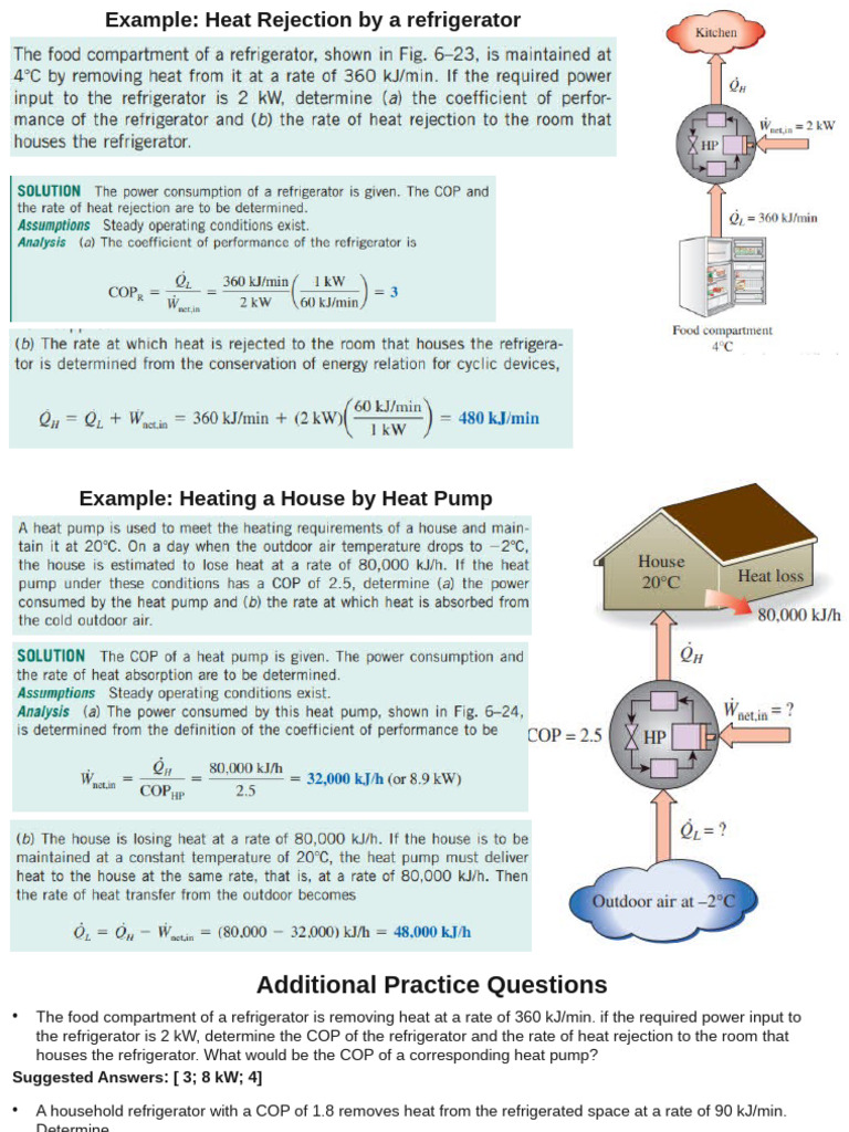 Thermodynamics - 2nd Law. Part 2 | PDF | Heat | Physical Quantities