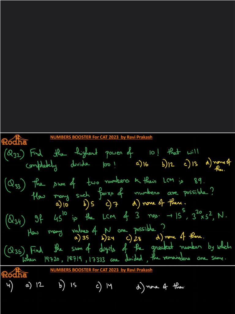 Numbers Booster 5 With Anno | PDF