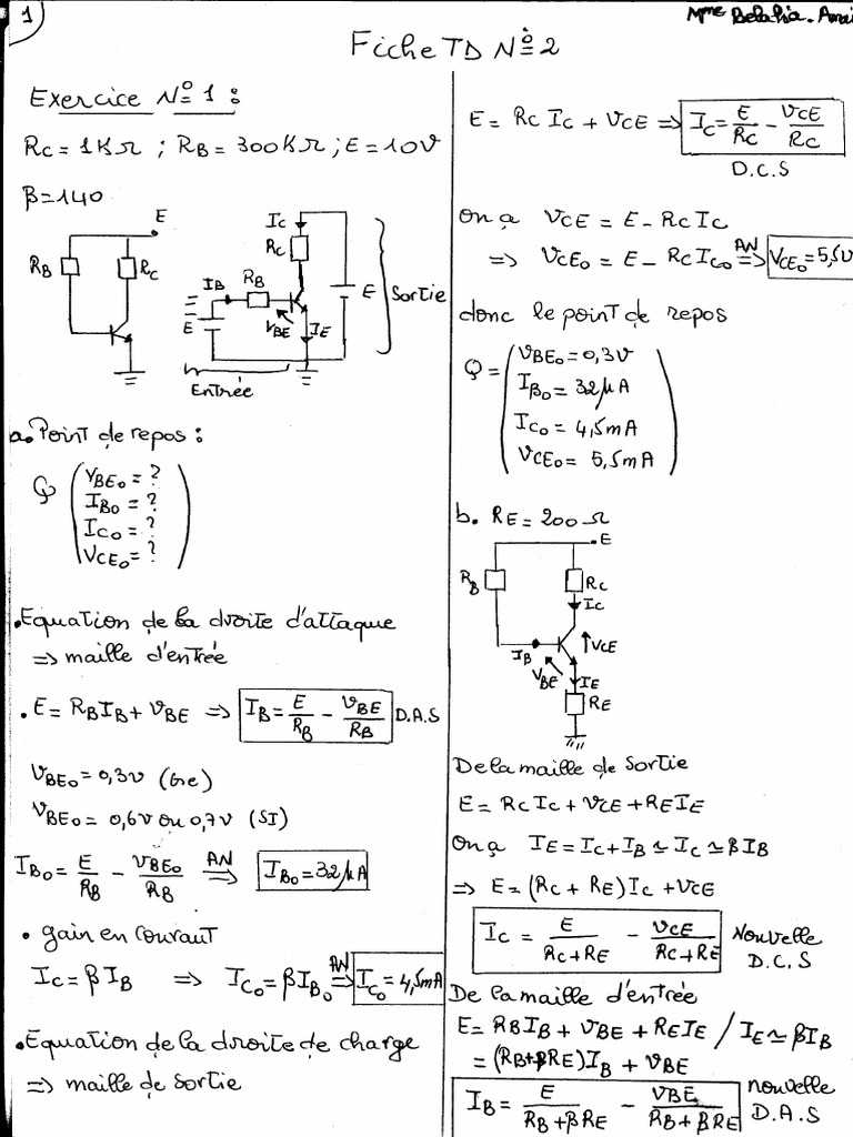 Solution TD-2 | PDF