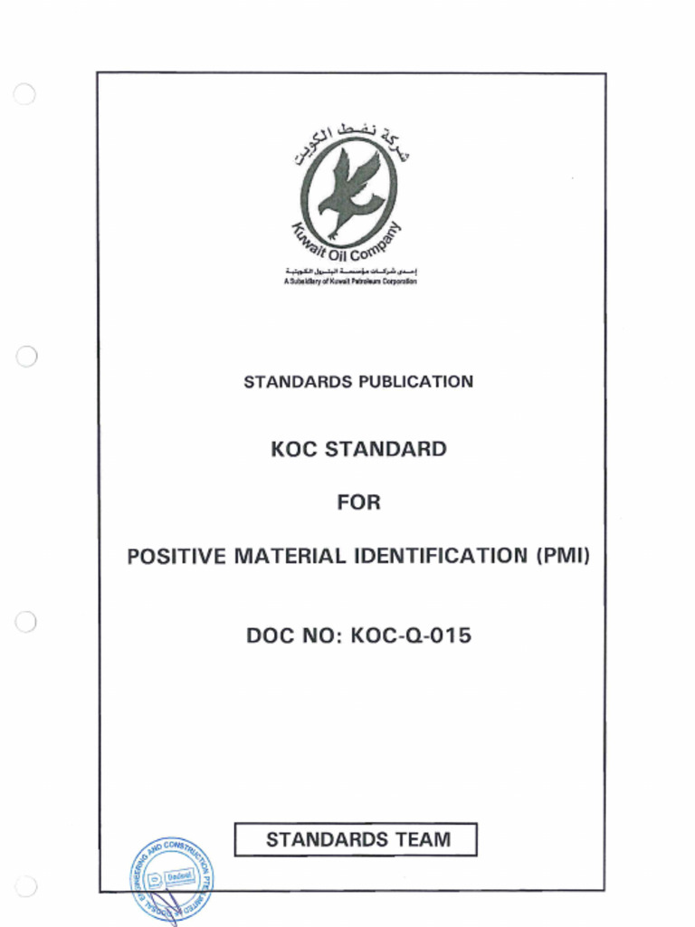 Koc Q 015 - R1 | PDF