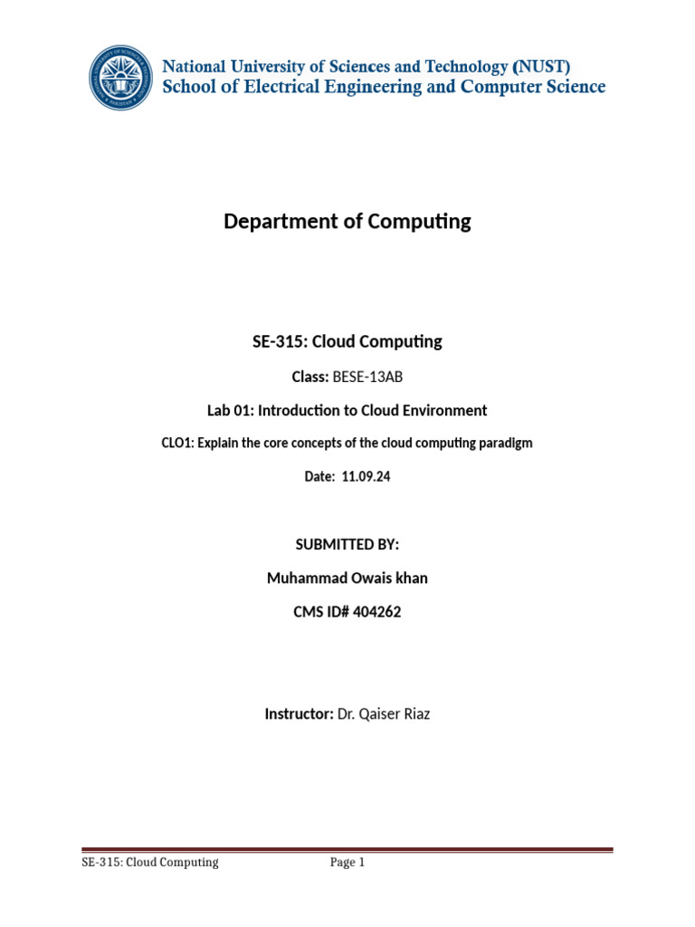CloudComputing | PDF | Cloud Computing | Computing