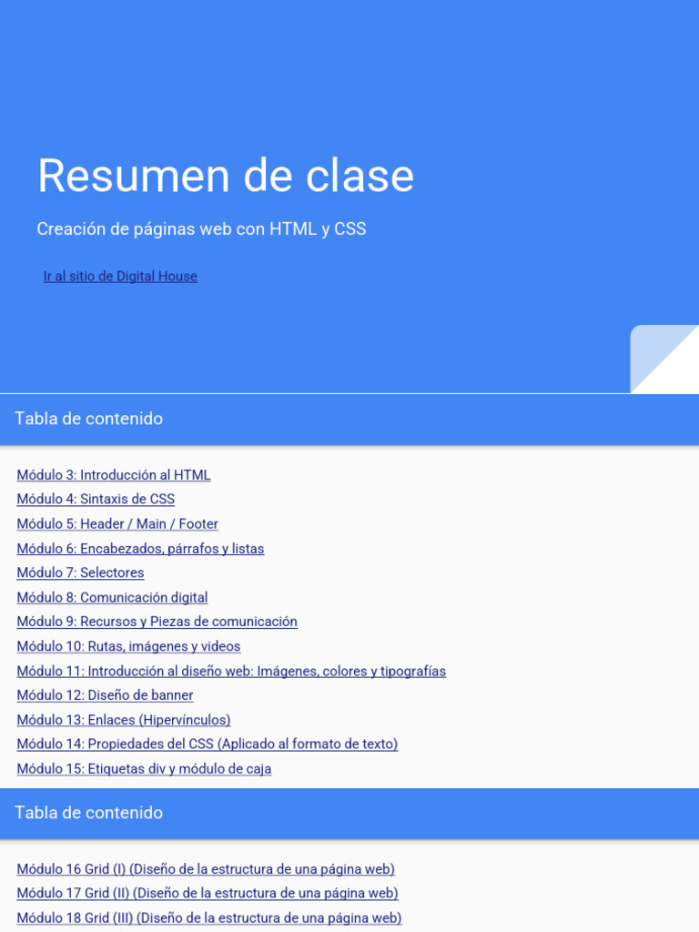 Apunte HTML y Css | PDF | Hipervínculo | HTML