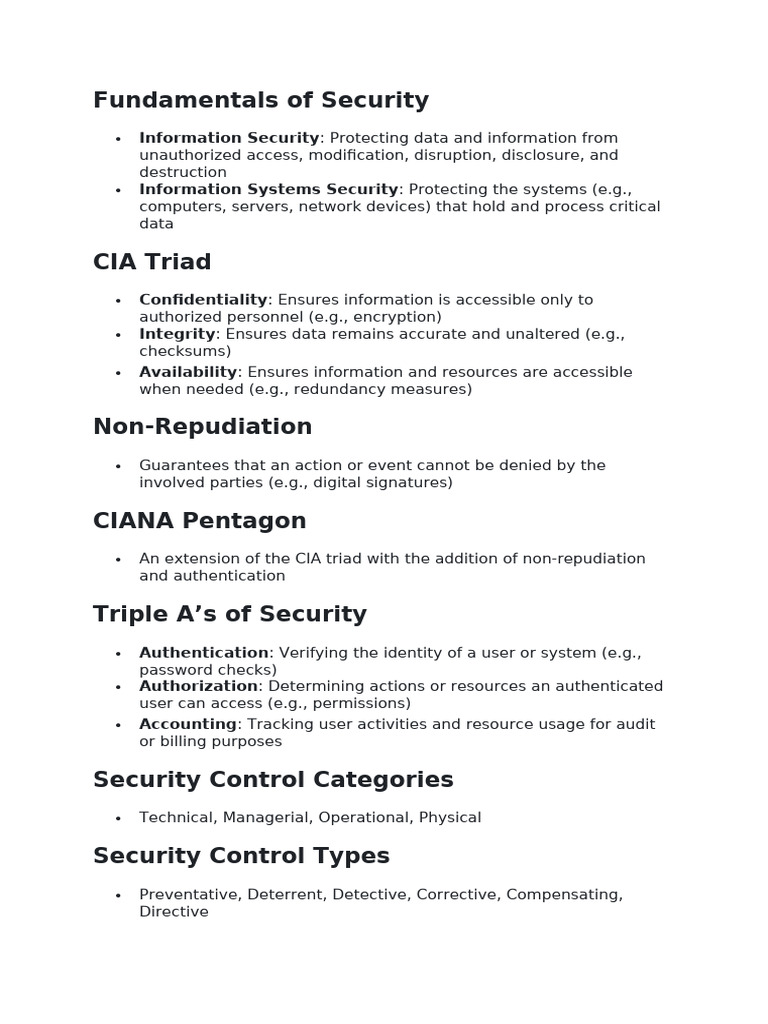 Fundamentals of Security | PDF | Information Security | Phishing