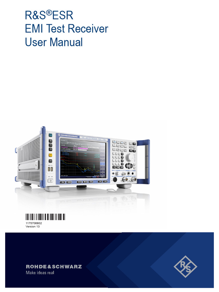 ESR UserManual en 13 | PDF | Computing | Information And Communications ...