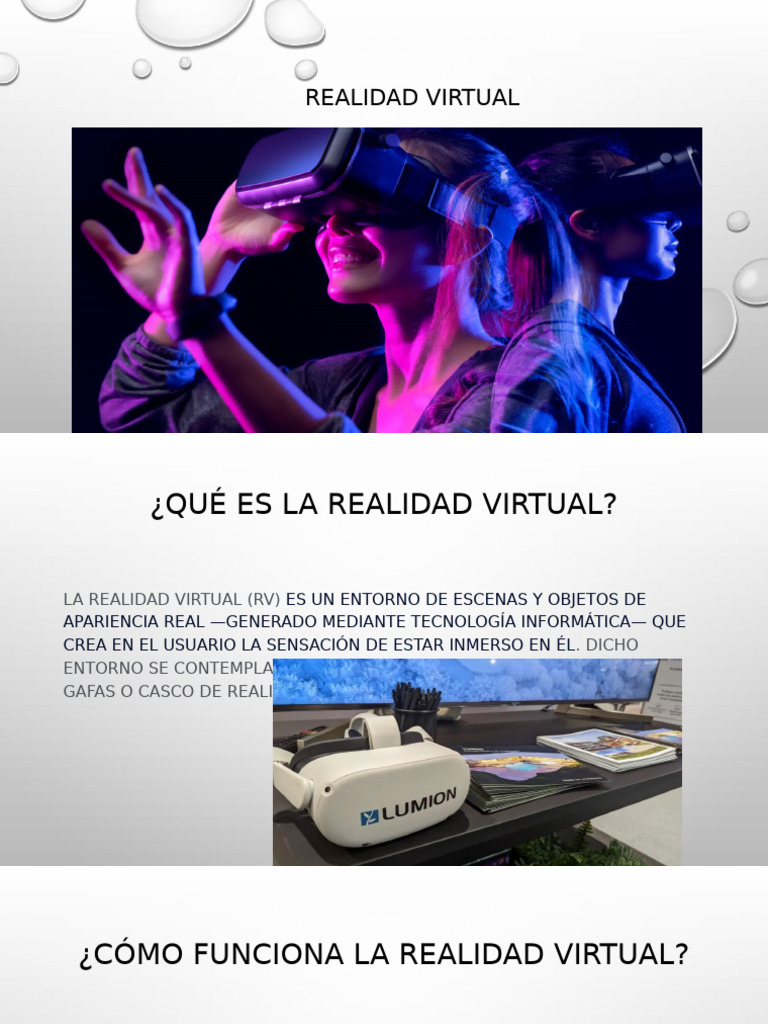 Realidad virtual arlady | PDF | Realidad virtual | Realidad aumentada