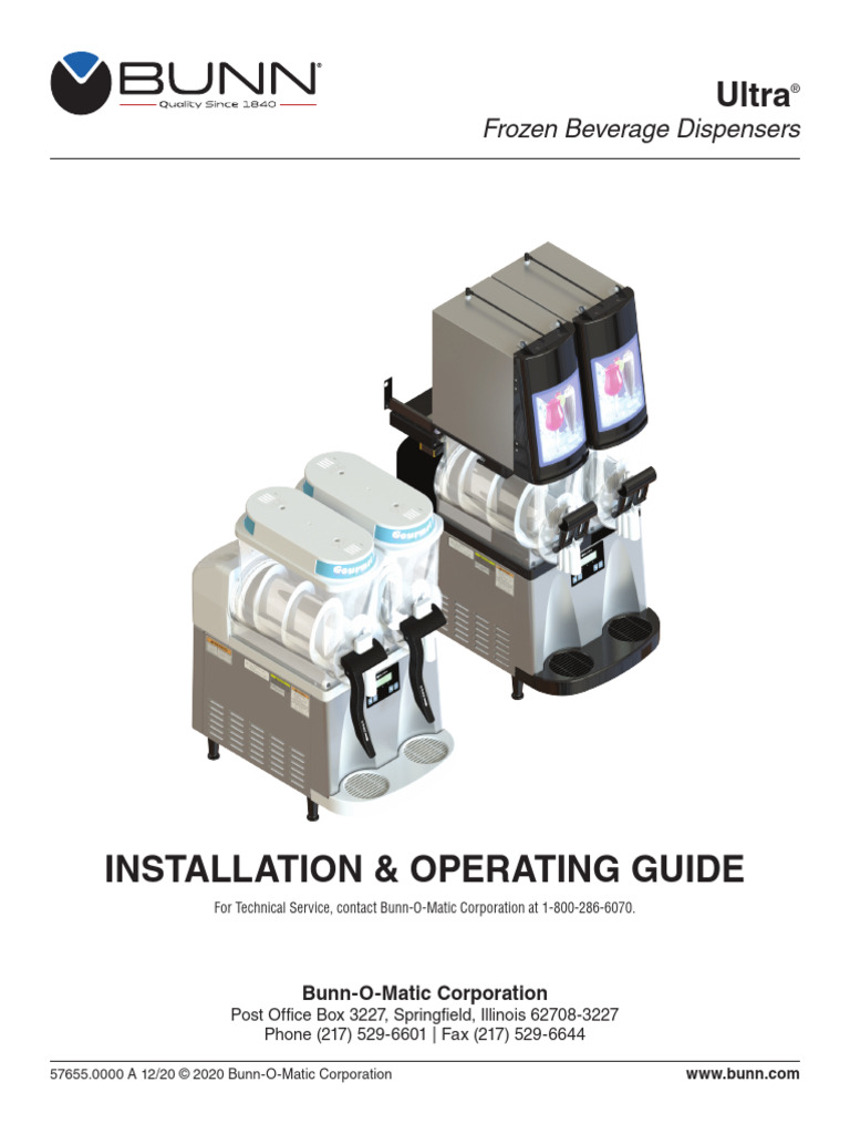 Ultra-2 Install & Op Guide 57655.0000 A 12-20 | PDF | Dishwasher | Drink
