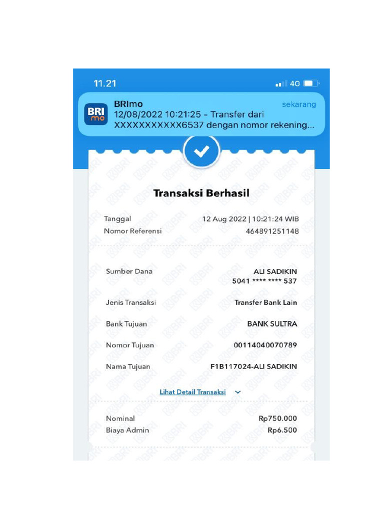 Bukti Pembayaran Ukt | PDF
