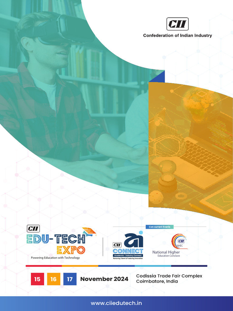 CII Edu-Tech Expo - Brochure | PDF | Educational Technology